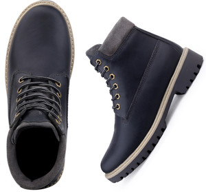 bacca bucci BULLET Leather Boots for Bikers Riders Trekking Trail ...