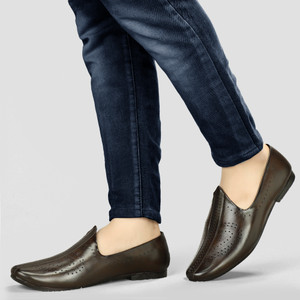 BLENKO Mojari/Sherwani/Loafer Ethnic Footwear Punjabi Jutti Mojaris For ...