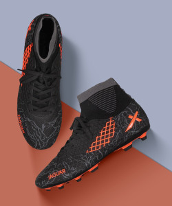 VECTOR X Jaguar Soccer Studs With Rib Ankle PU Synthetic & textile ...