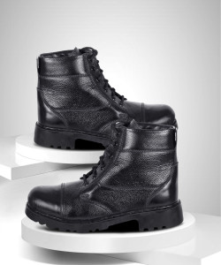 ARMY PERFECT Men's NCC Security, Defense and Railways Army Boots For ...