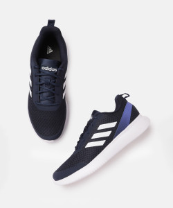 ADIDAS ADIDAS Men Navy Blue Woven Design FlexPace Walking Shoes Walking ...