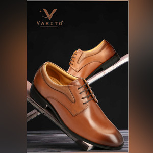Varito 100 % Genuine Leather Officer Class Formal Derby For Men - Buy ...