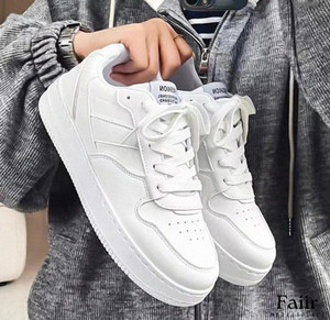 ZonTeX Casual Stylish Trendy Outdoor full white sneakers shoes for boys ...