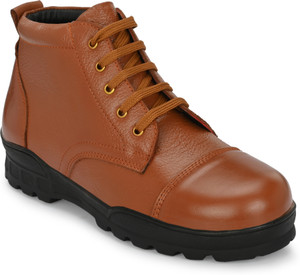 INDIANTRENDS INDIANTRENDS police officer class boot pure leather ...
