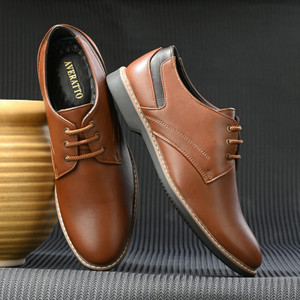 Averatto Tan Office Wear & Party Wear Semi Formal shoe for Mens (A9901 ...