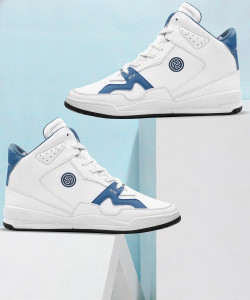 bacca bucci Urban Retro Series Mid Top Sneakers for Men | Korean Style ...