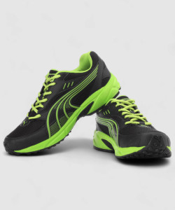PUMA Atom Fashion Ind. Running Shoes For Men - Buy Black, Macaw Green ...