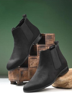 BROOMI PREMIUM CHELSEA IN SUEDE TOUCH Boots For Men - Buy BROOMI ...