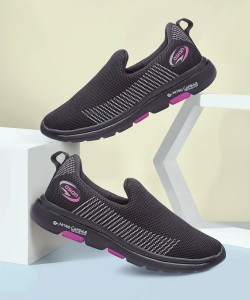 asian Sports Walking Shoes for Women | Memory Foam Insole Slip On ...