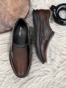 Allen Cooper Genuine Premium Leather Luxury Business Formals Slip On ...