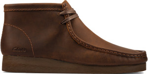 CLARKS Wallabee Boot2 Beeswax Leather High Tops For Men - Buy CLARKS ...