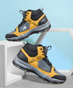 Boldfit Footwear Trekking shoes high neck boots for men anti skid ...