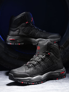 Xer10 Trekking & Hiking Walking Hi Neck shoes with Rubber Outsole ...