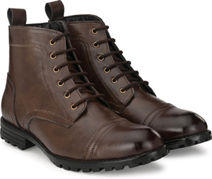 Hirel's Biker / Trekking Zipper Boots For Men - Buy Hirel's Biker ...