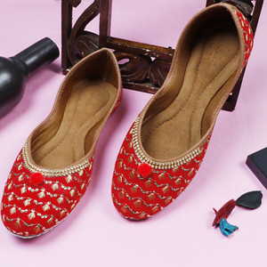 Tryfeet Stlylish Ethnic Jutti Jutis For Women - Buy Tryfeet Stlylish ...
