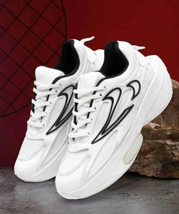 Ligero Mens Stylish Black Sports Sneakers Aiir Z000M for Running ...