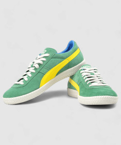 PUMA Puma Brasil Football Vntg Sneakers For Men - Buy Medium Green ...
