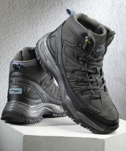 asian Hiking/Snow boots for men for outdoor Trekking - Water Resistant ...