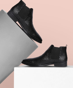 Bata MASON Boots For Men - Buy Black Color Bata MASON Boots For Men ...