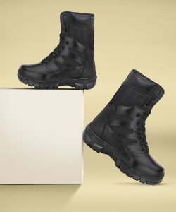 FRANZO Genuine leather comfat & Training & para mountain boot Boots For ...