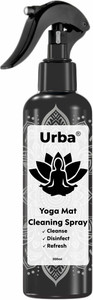 URBA Yoga Mat Cleaner and Disinfectant Spray 200ml, Organic Formula ...