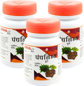 BHARAT AYURVEDIC AUSHDHALAYA Panchnimb Churna, Powder 50gm Price in ...