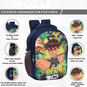 HouseOfCommon HouseOfCommon_BEN10 DIGITA PRINT COLLEGE BACKPACK 40 L ...