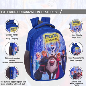 FRENZY Large 35 L Backpack FROZEN_HD_Casual Backpack|School Bag 35 L ...