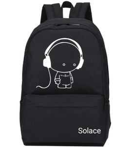 Solace headphone-music 20 L Backpack Black - Price in India | Flipkart.com