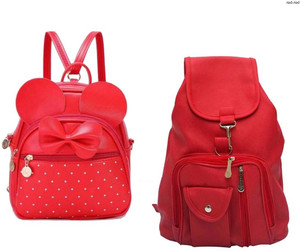 Ensam bp-2-red-2in1+red-cmra-pitthu-cmbo 6 L Backpack Red, Red - Price ...