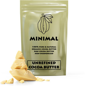 Minimal Pure Raw Cocoa Butter 100g Cocoa Fat Solid Price in India - Buy ...
