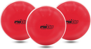 PB08 WINNING EVERYDAY Cricket Wind Ball Set of 3 Balls, White Color ...