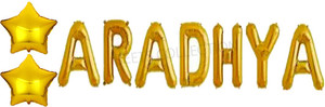 Flipkart.com | Shilpveda Solid ARADHYA Name Letters foil Balloon names ...