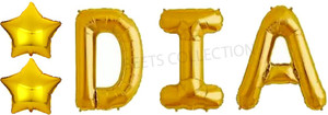 Flipkart.com | Shilpveda Solid DIA Name Letters foil Balloon names ...