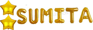 Flipkart.com | Shilpveda Solid SUMITA Name Letters foil Balloon names ...