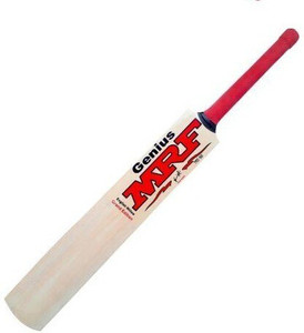 MRF Genius 1010 (SIZE-6) TANNIS POPULER BAT Poplar Willow Cricket Bat ...