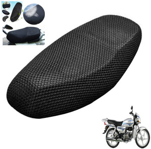 Generox NET Seat Cover For Splendor Plus Single Bike Seat Cover For ...