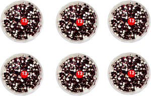 ecomet Tikali/Plain Sticker Bindi/Kumkum/Tilak Sticker Bindi Pack of 6 ...