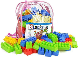 DevDarsh Bricks Toys Sets 100 Pcs Pouch Bag zipper Packing, Best Gift ...