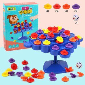 BHVMEY Strategic Topple Tower Game – Educational Fun for Children ...