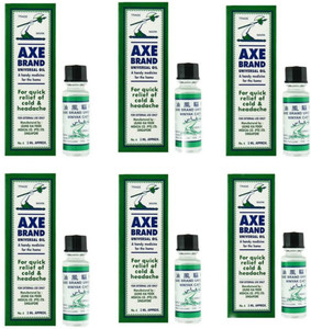 Axe Brand Universal Oil 3ml Pack of 6 [Made in SINGAPORE] Liquid - Buy ...