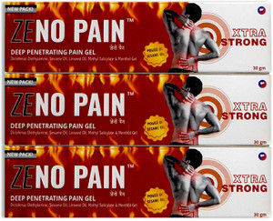 ZENOPAIN Pain Relief Gel for Back Pain, Muscle Pain, Joint Pain, Knee ...