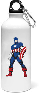 Tulip Art Captain America young version - Printed Sipper Bottles For ...
