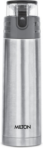 MILTON Atlantis 600 Thermosteel Water Bottle, ISI Certified, 24 Hr Hot ...