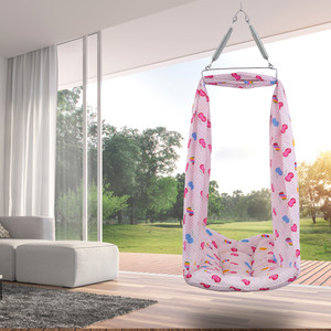 Toytoria Cotton 0-5 Months Baby Swing Cradle thottil uyyala with ...