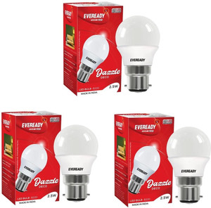 EVEREADY 2.5 W Basic Round B22 LED Bulb Price in India - Buy EVEREADY 2 ...