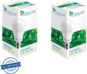 Syska 9 W Basic Standard B22 LED Bulb Price in India - Buy Syska 9 W ...