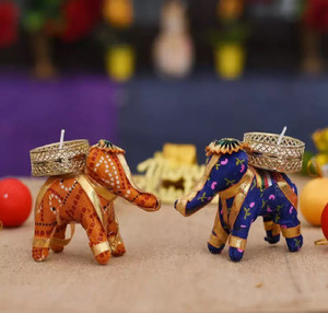 Banna Art Designer Candle Combo Hathi Pack Candle Price in India - Buy ...
