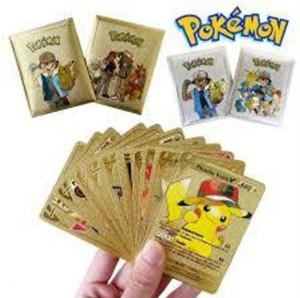 TINY TOY Pokemon card gold & silver 10 each - Pokemon card gold ...