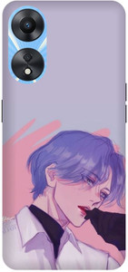 FRONK Back Cover for OPPO A78 5G, CPH2495, LANGA, HASEGAWA, BTS, SINGER ...